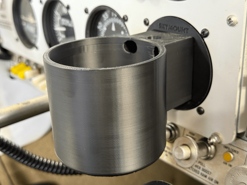 The DrinkDock - SkyMount Instrument Hole Adapter System - Laplace LLC